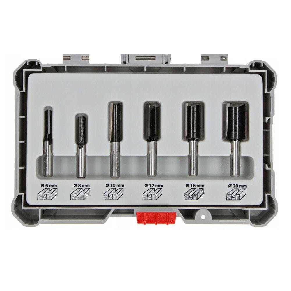 Bosch 2607017466 - Zestaw frezów do drewna - 6 szt | ElectroMag