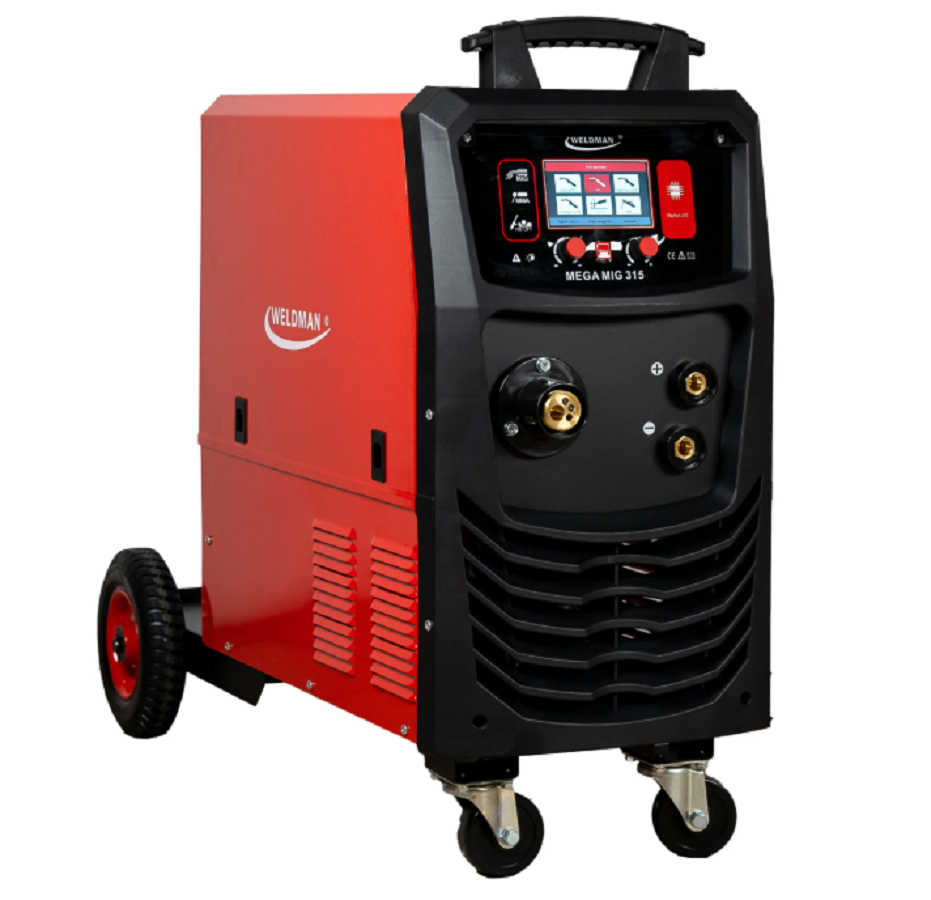 Weldman MEGA MIG 315 LCD SYNERGIA DUAL PULS - Spawarka inwertorowa z ...